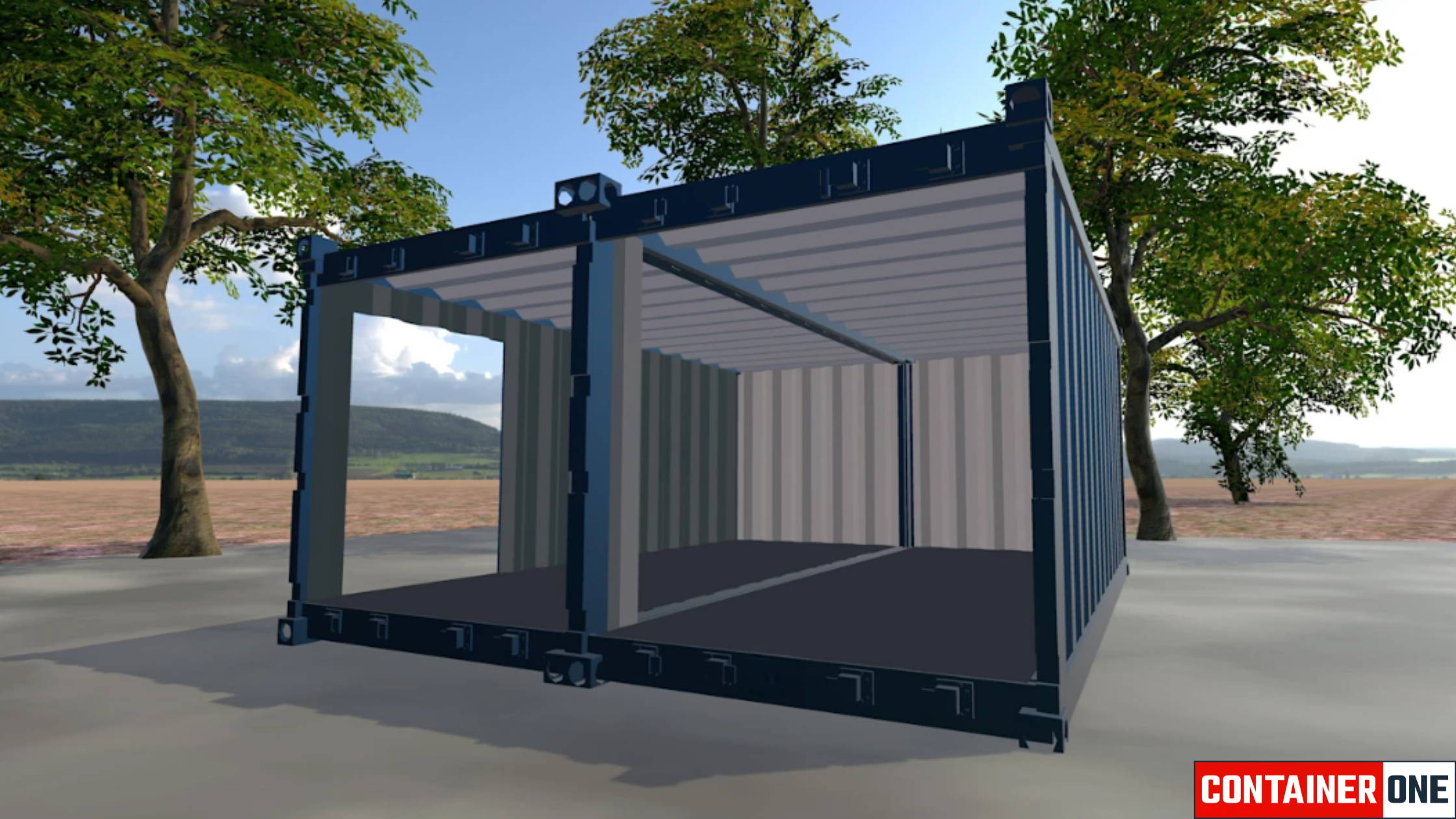 12 Epic Shipping Container Garage and Carport Ideas 12 Epic Shipping Container Garage and Carport Ideas